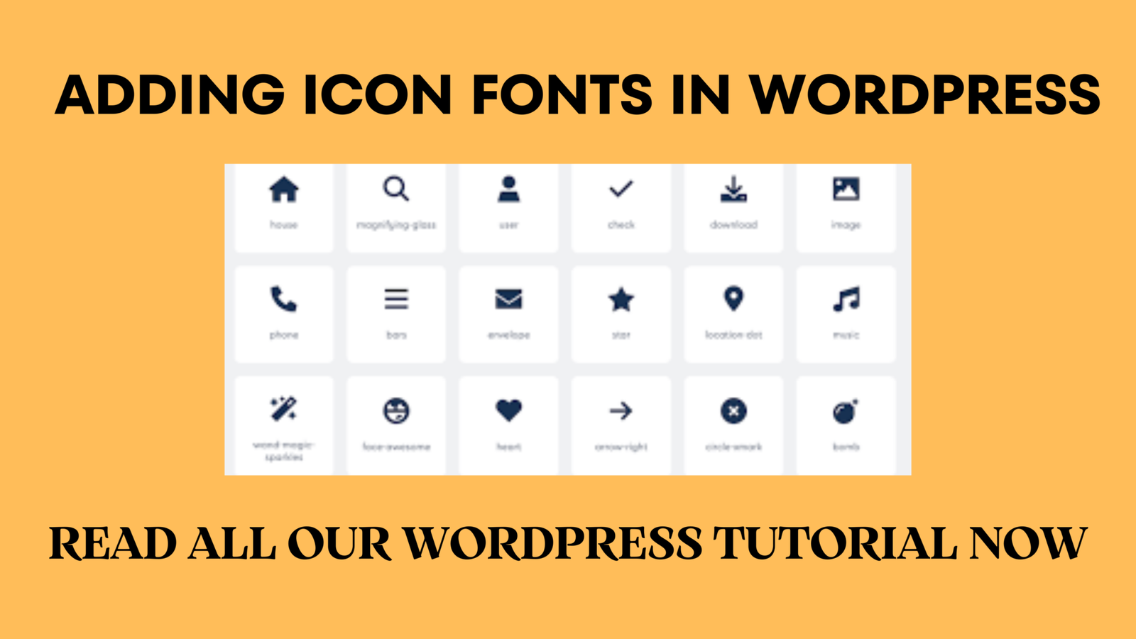 How To Add Icon Fonts In Wordpress Theme Best Method 2024 Meku Matramey