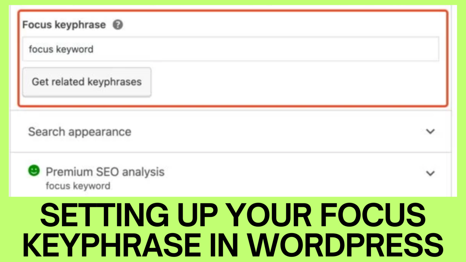 How to Set Focus Keyphrase in WordPress (Easy Method) 2024 - Meku Matramey